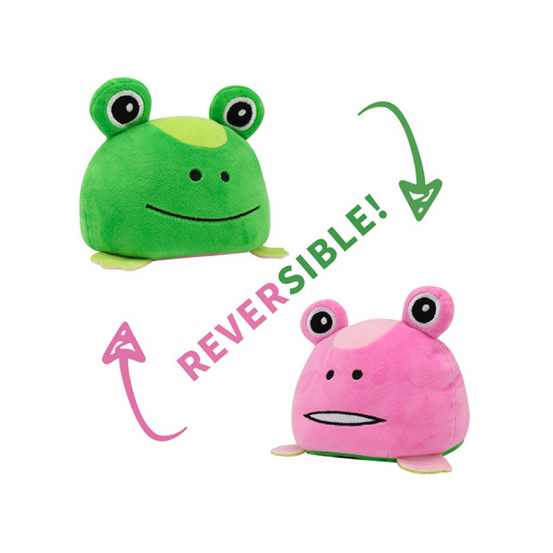 20CM Flip Doll - Reversible Bipolar Plushie Stuffed Toys Doll (Frog ...