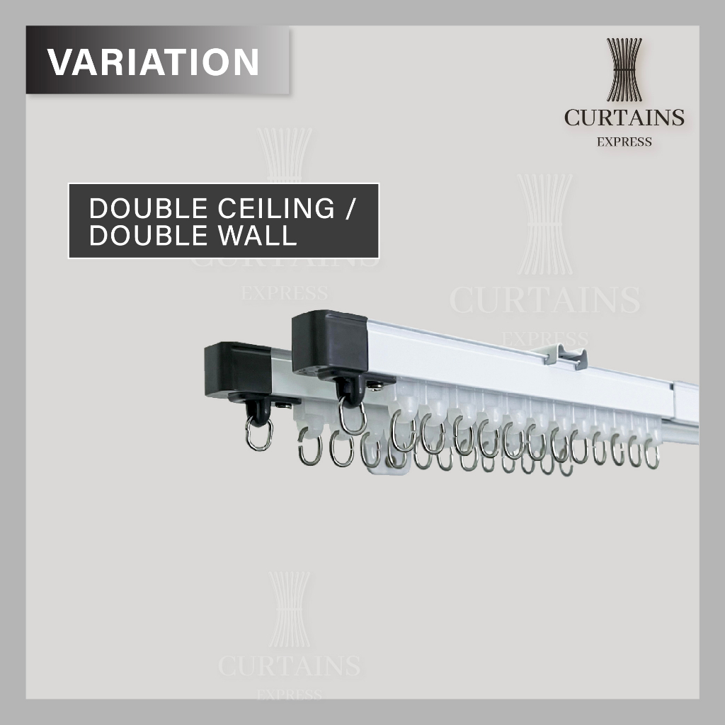 Extendable Track / Adjustable Curtain Rail / Aluminium Curtain Rail ...