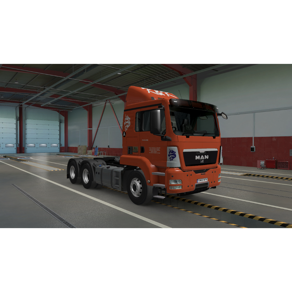 Euro Truck Simulator 2 ETS2 MAN TGS Euro 5 Skin [K&K] | Shopee Malaysia