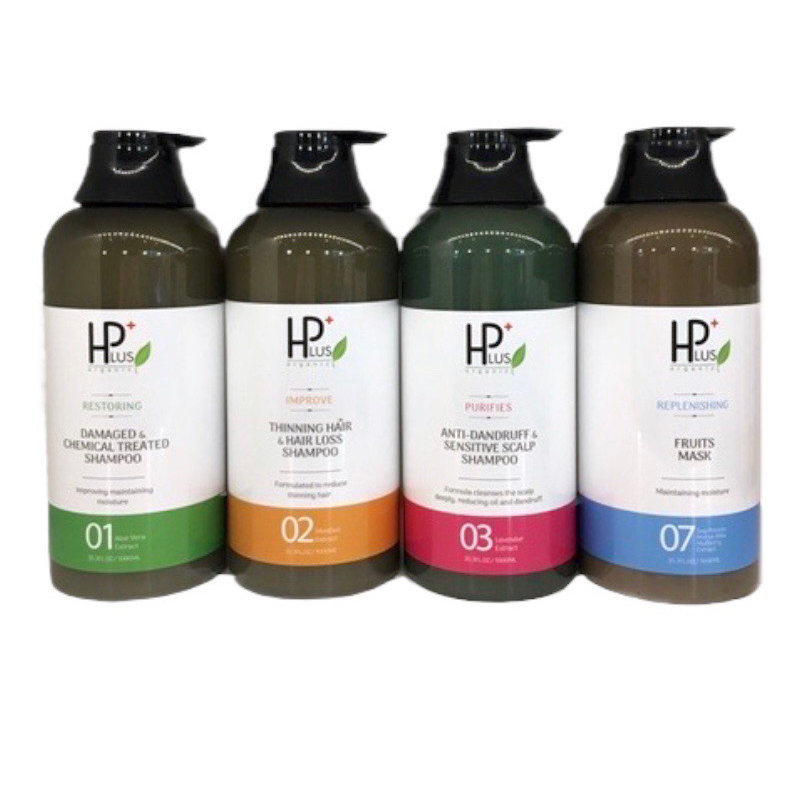 HP PLUS SHAMPOO (New Packaging!) For sensitive, hair loss, damaged hair ...