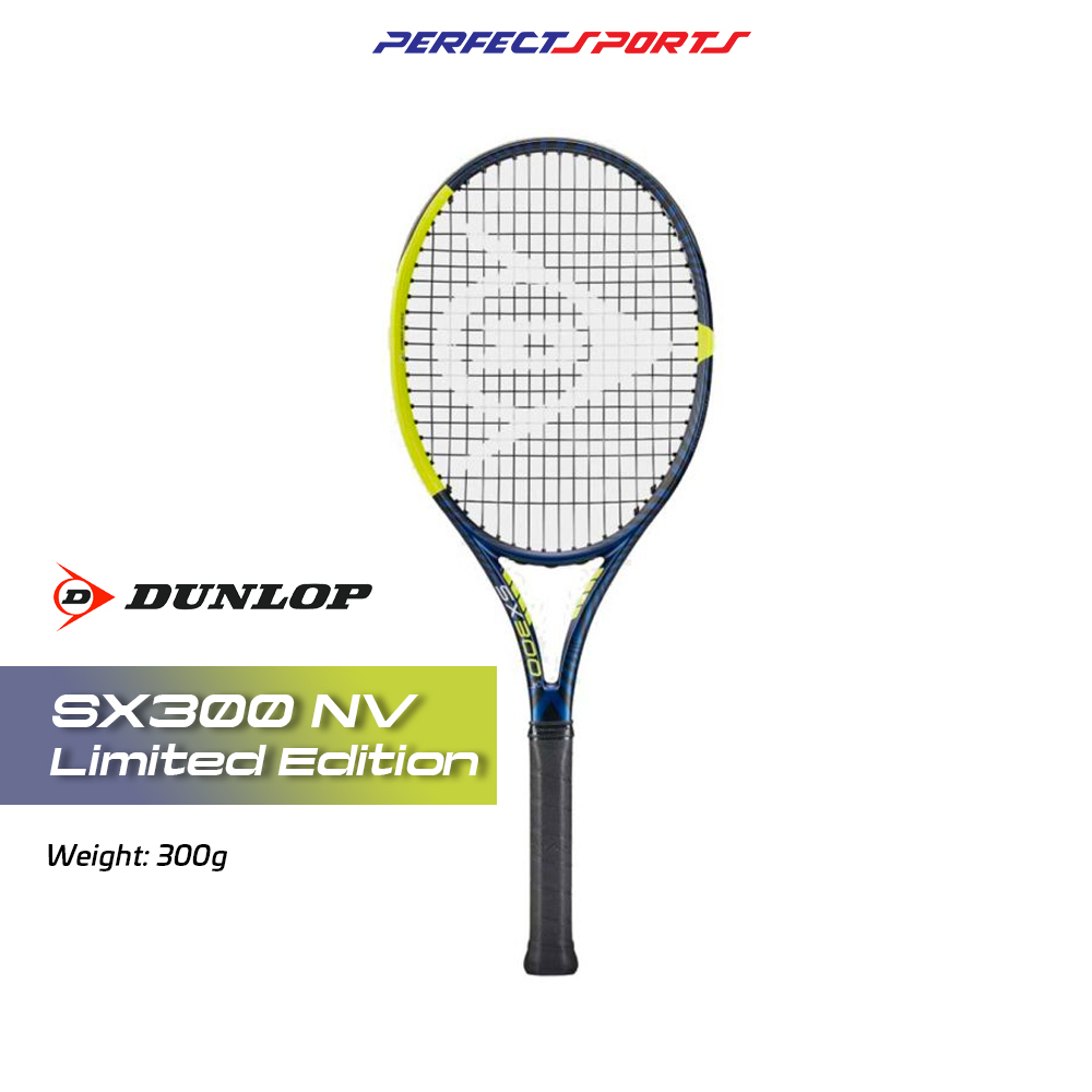 [Free String + Grip] Dunlop SX 300 Navy Limited Edition (300g) Tennis ...
