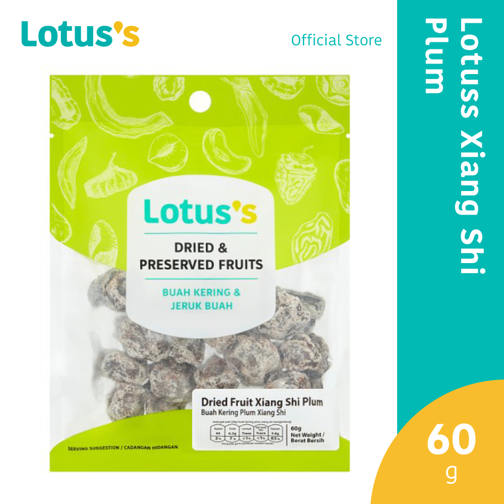 Lotuss Xiang Shi Plum (60g) | Shopee Malaysia