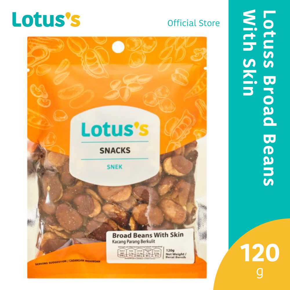 Lotuss Broad Beans with Skin (120g) | Shopee Malaysia