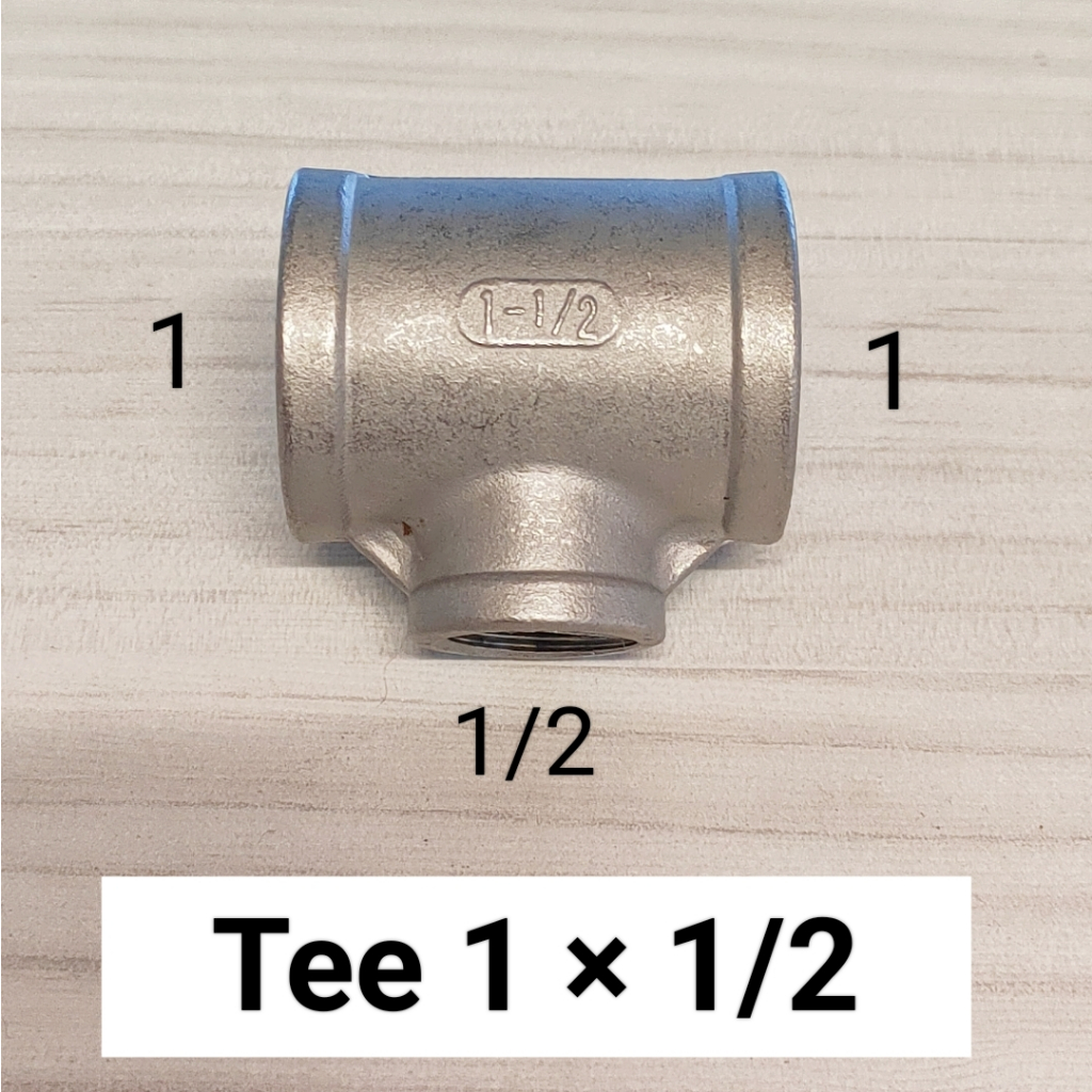Stainless Steel 304 DN15 1/2''inch inci Elbow Socket Nipple Tee Union ...