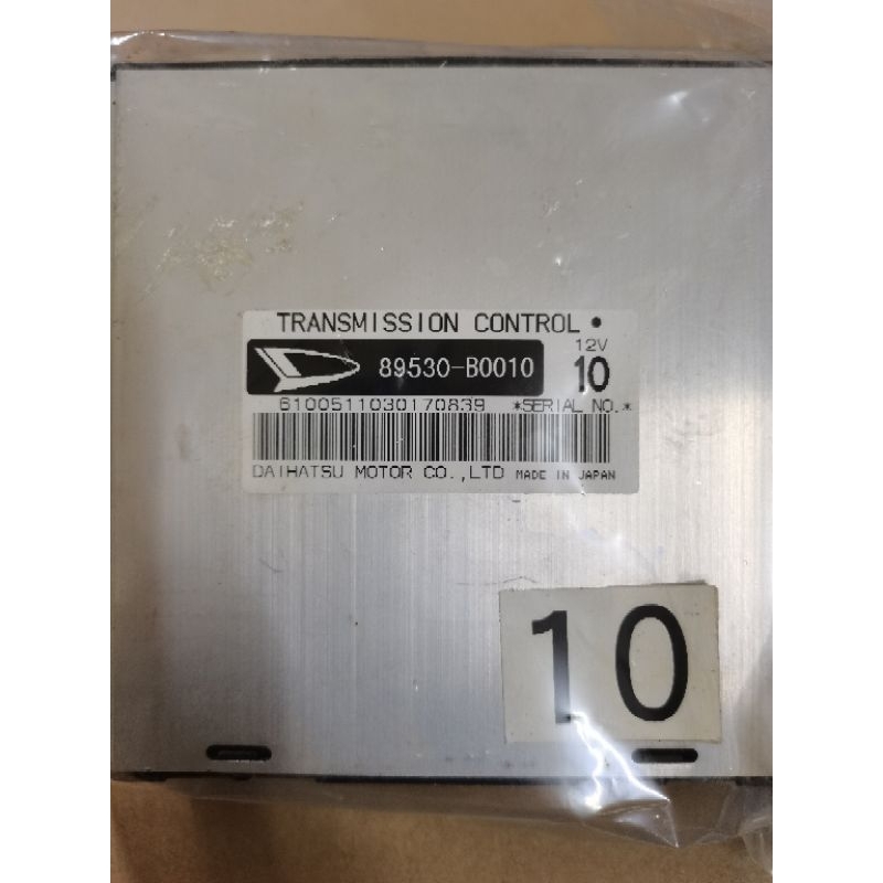 Toyota Avanza TCU ECU 89530-B0010 | Shopee Malaysia