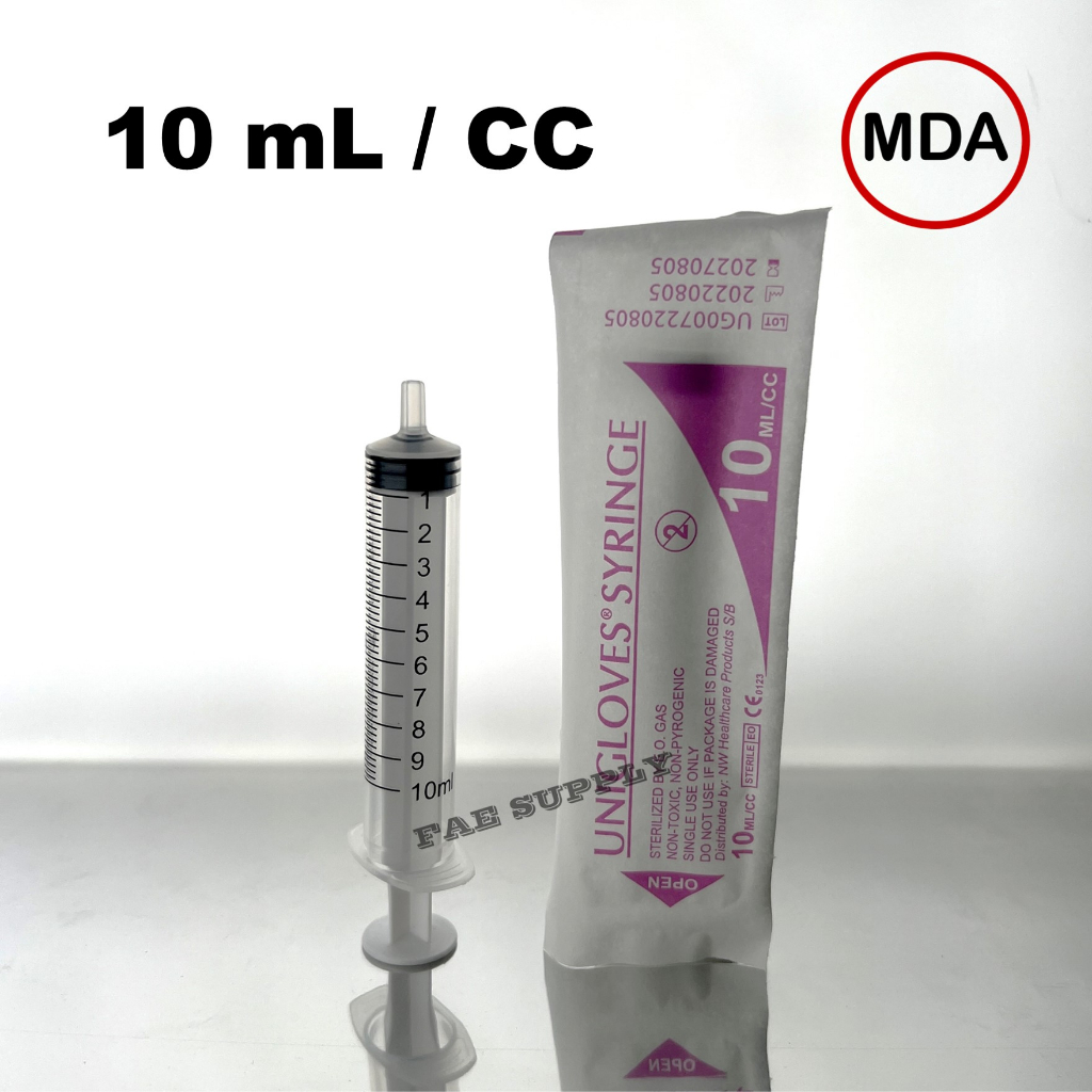 Syringe Picagari Luer Lock Luer slip MDA 1/3/5/10/20/50 mL/CC | Shopee Malaysia