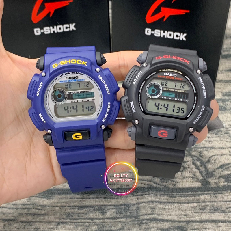 100% ORIGINAL CASIO G-SHOCK DW-9052-1/DW-9052-2 aka ANAK KATAK BASIC ...