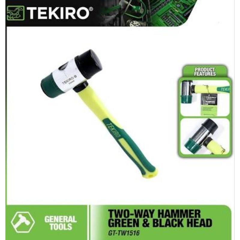TEKIRO RUBBER PLASTIC TWO WAY COMBINATION HAMMER MALLET TUKUL GETAH ...