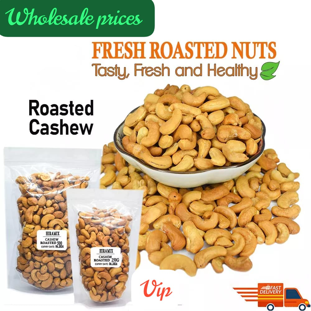 Mix Nuts Roasted Cashew | Almond | Pistachio | Walnut Gajus Kacang ...