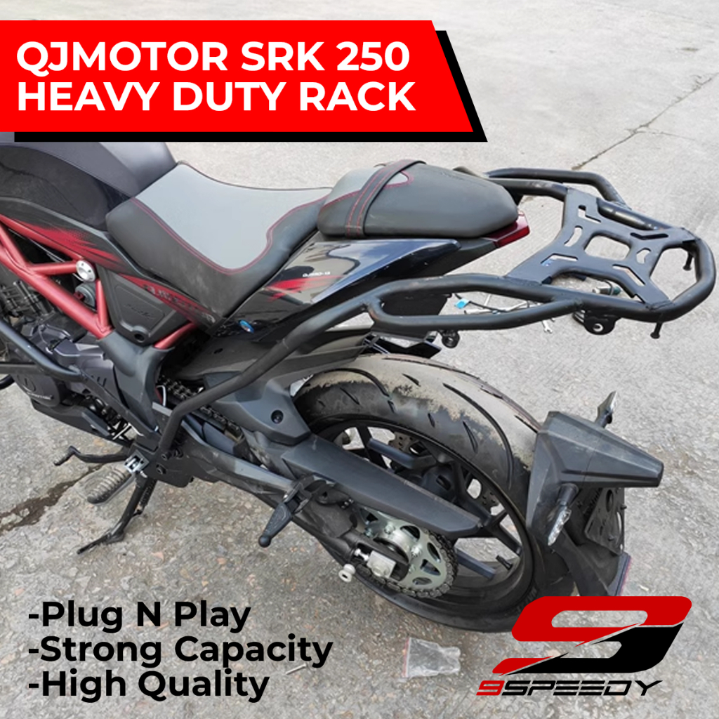 QJMOTOR SRK 250 SRK250 Heavy Duty Rack | Shopee Malaysia