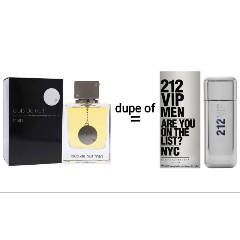 Armaf Club De Nuit Man 105ML EDT (Version 2)(dupe of 212 Vip Men ...