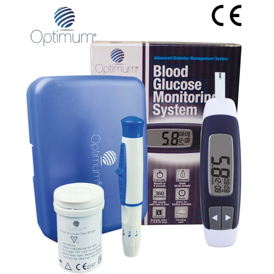 Optimum Blood Glucose Monitoring System (Starter Kit) | Shopee Malaysia