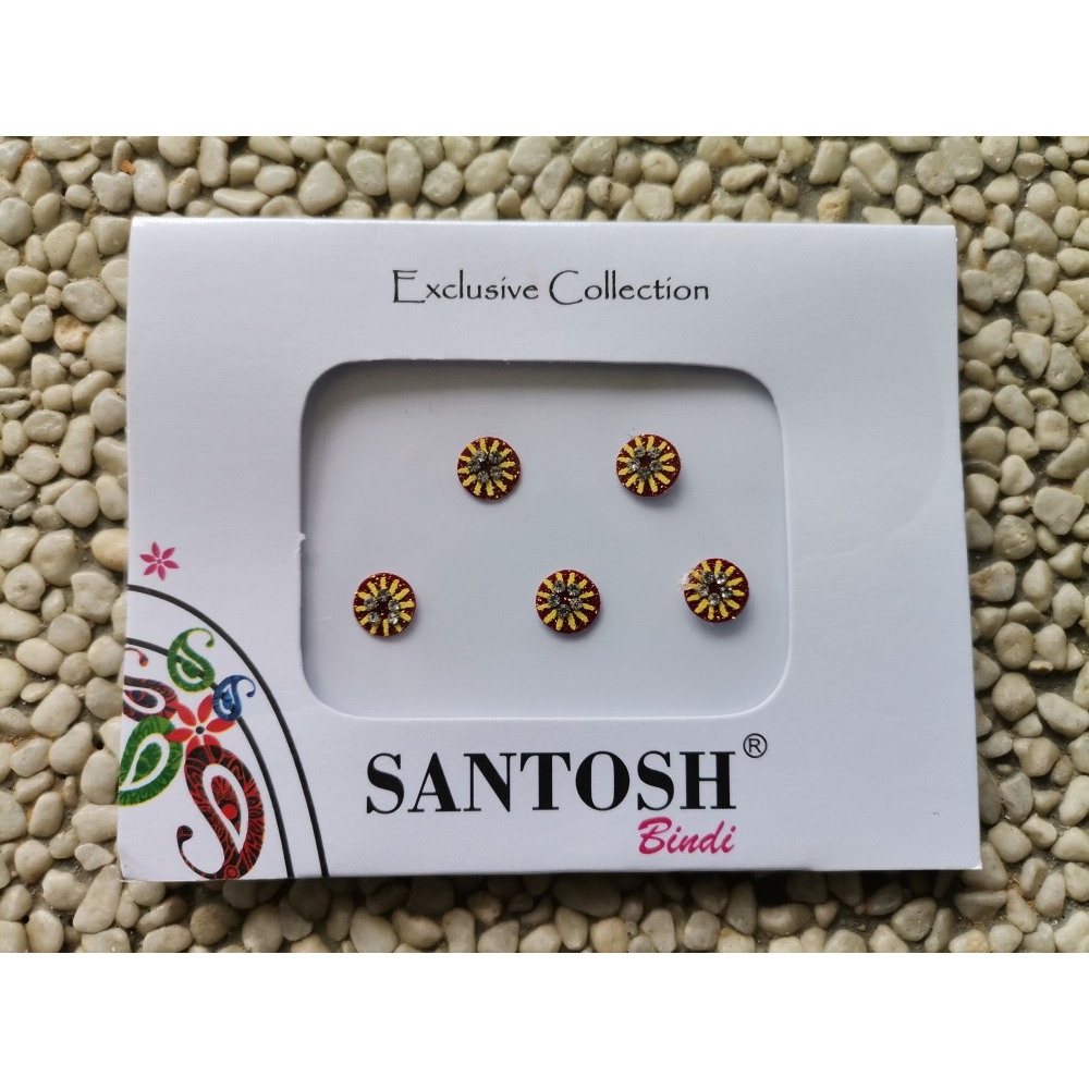 Fancy Stone Design Indian Sticker Pottu Forehead Bindi Potu Wear ...