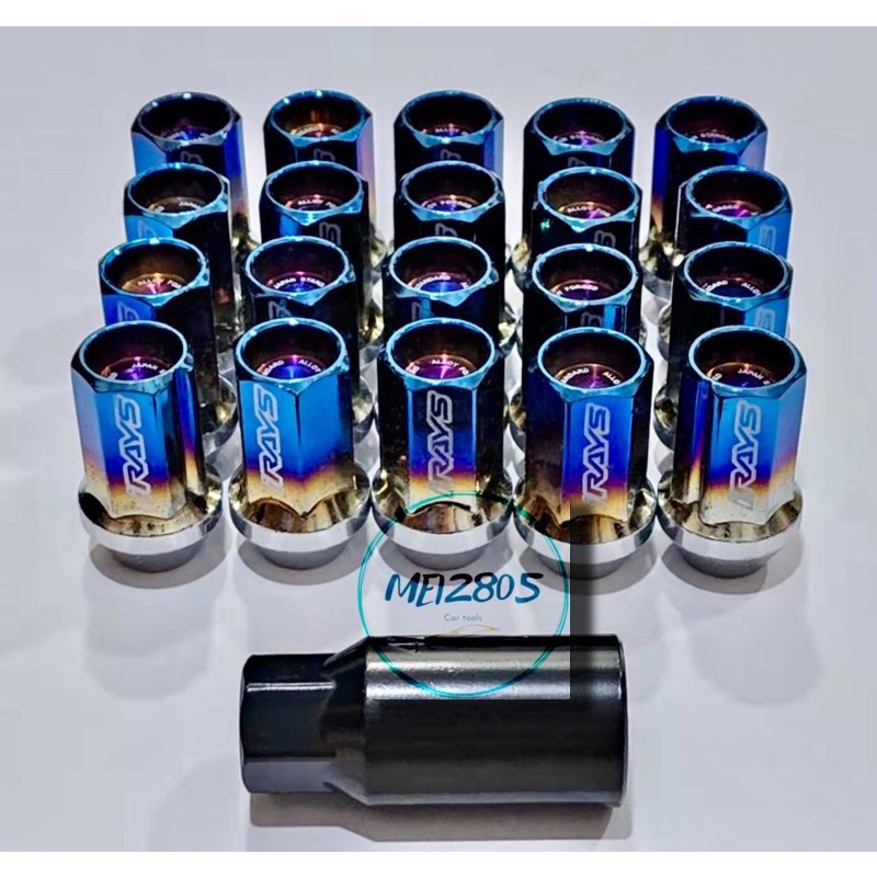 (32/42mm)Japan Standard Racing Quality Lock & Nut (Material Besi)Sport ...