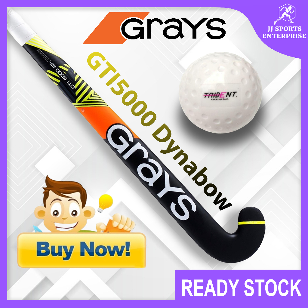 Grays GTI5000 GTI 5000 (37.5'') Dynabow Indoor Stick Hockey Stick Kayu ...