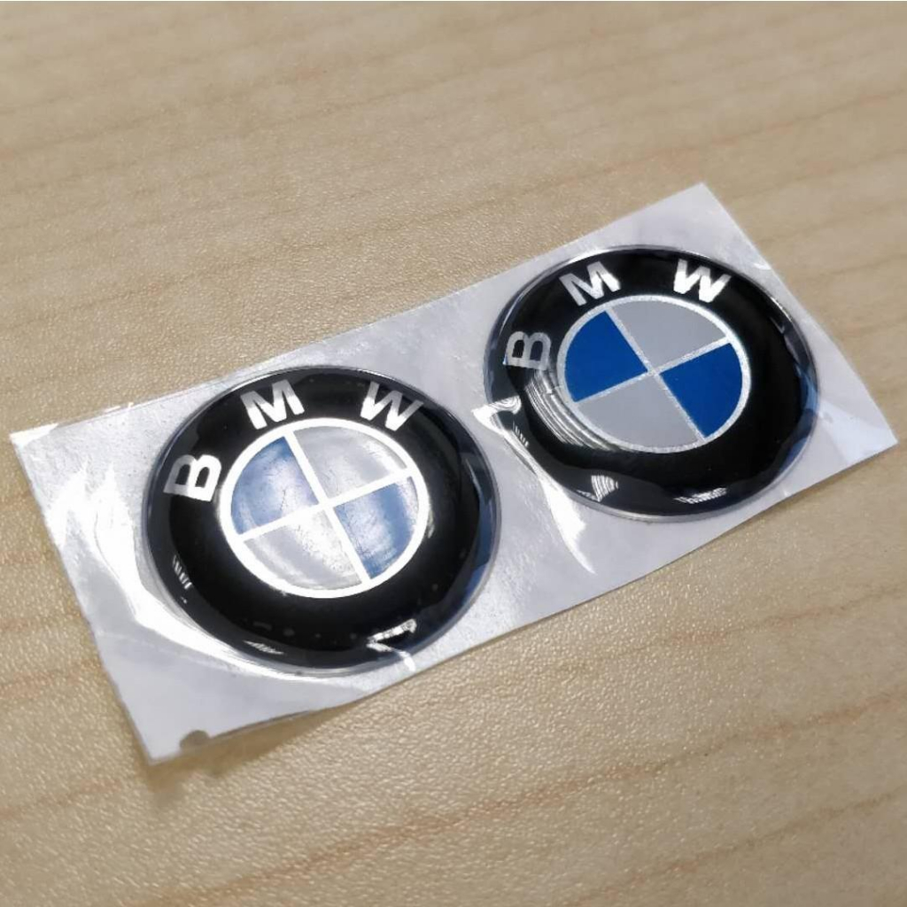 3D 6cm 60mm Bmw Epoxy Front Hood Steering Wheel Trunk Rear Soft Emblem ...