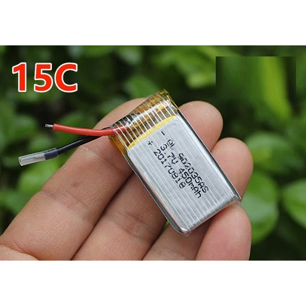 3.7V 902035 450mAh Battery RC Plane RC Helicopter RC Drone Car Truck ...