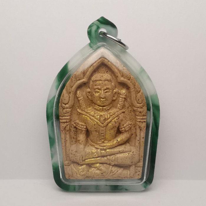 坤平 Phra Khun Paen Prai Kumarn Maha Phud 师傅 Kruba Kittichai BE2565【泰国佛牌 ...