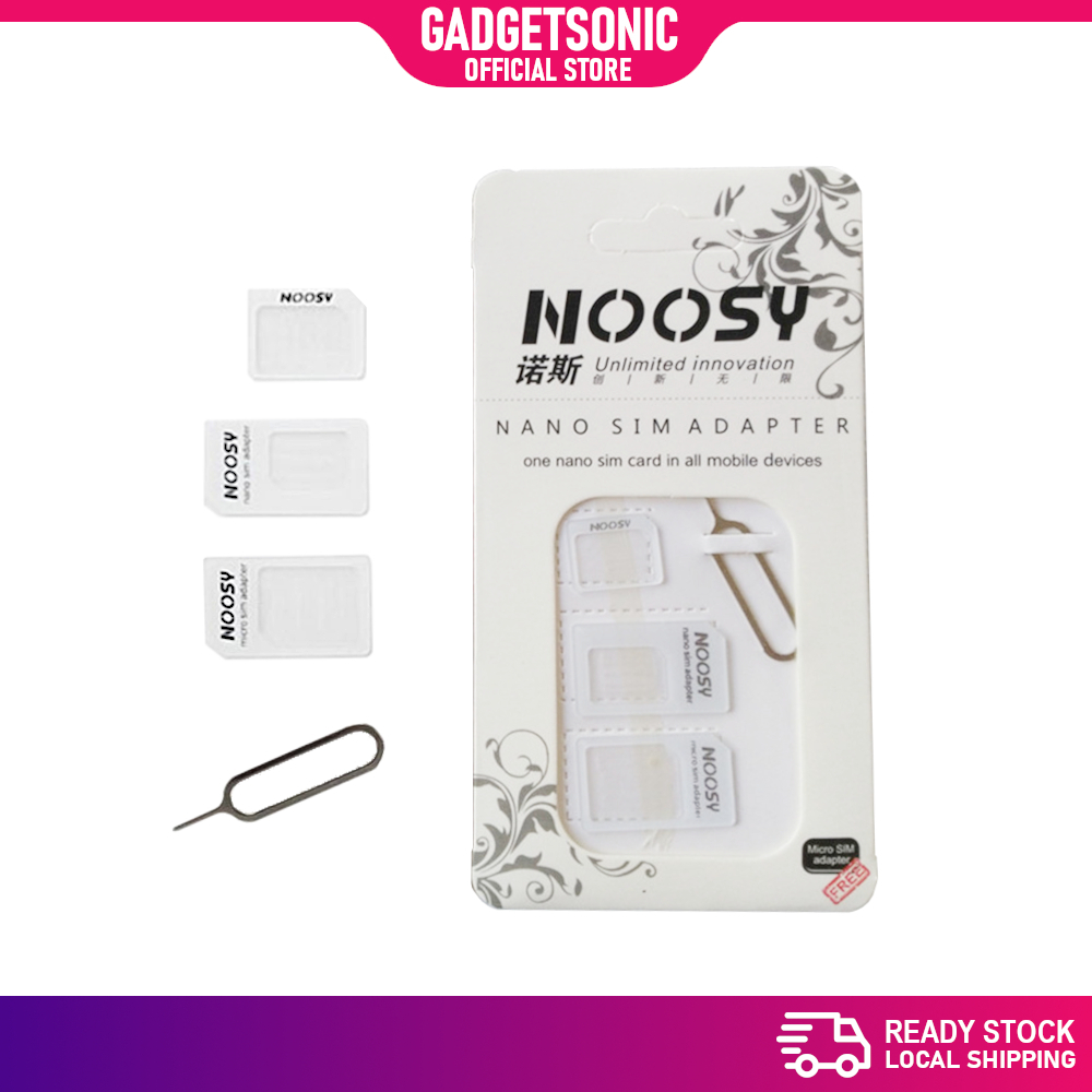 Nano Micro SIM Card Adapter Converter With Tray Eject Pin Needle ...