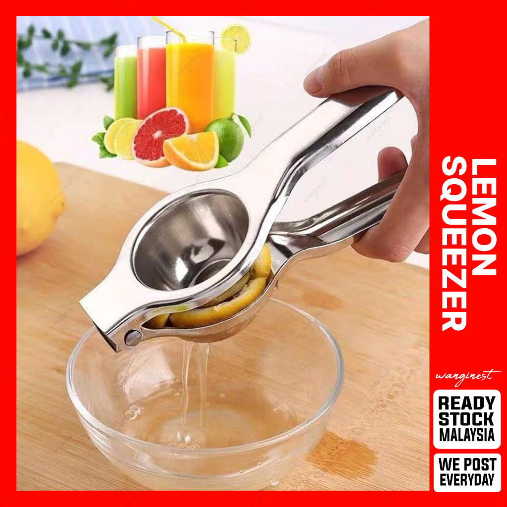 Alat Perah Pemerah Limau Lemon Juice Squeezers Hand Press Stainless ...