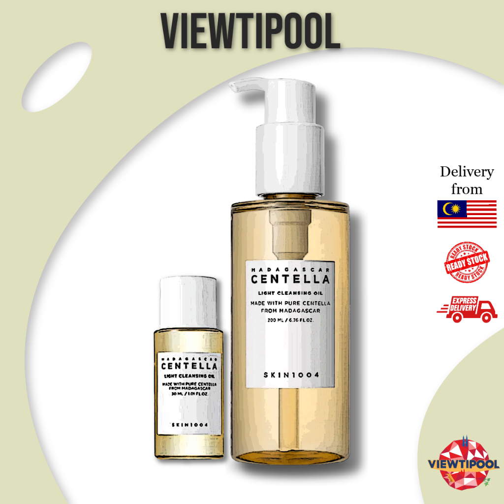 SKIN1004 Madagascar Centella Light Cleansing Oil 30ml / 200ml | Shopee ...