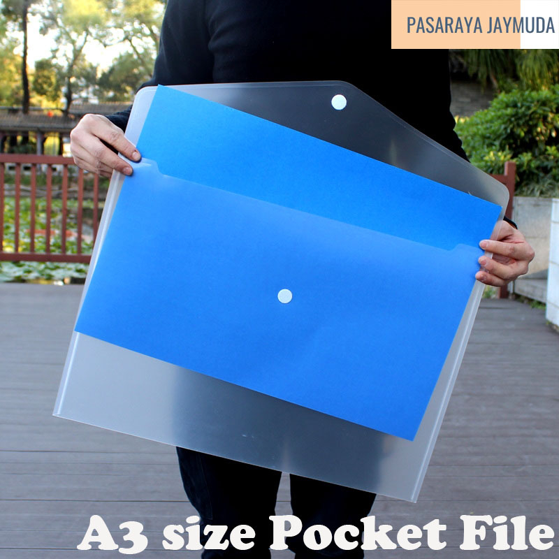 A3 Size Pocket File Semi Transparent Button File Drawing File ... A3 Size Pocket File Semi Transparent Button File Drawing File ...