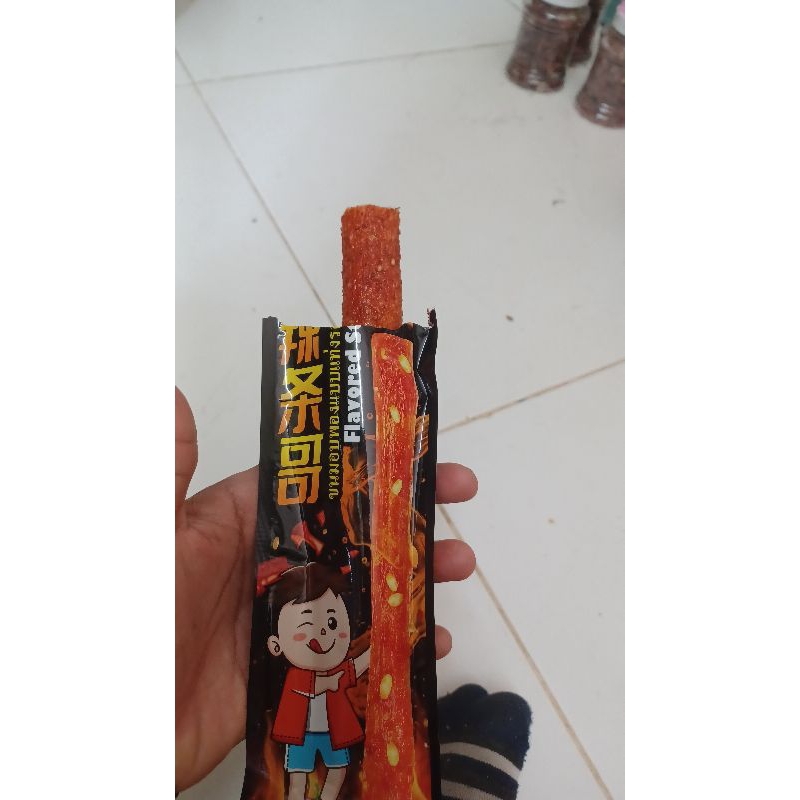 spicy snack 1 big pack 12pcs(putung panjang) | Shopee Malaysia