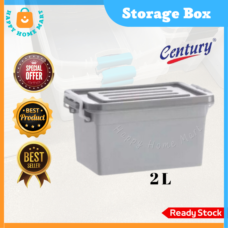 CENTURY Multipurpose Mini Storage Box / Kotak Simpanan / Portable ...