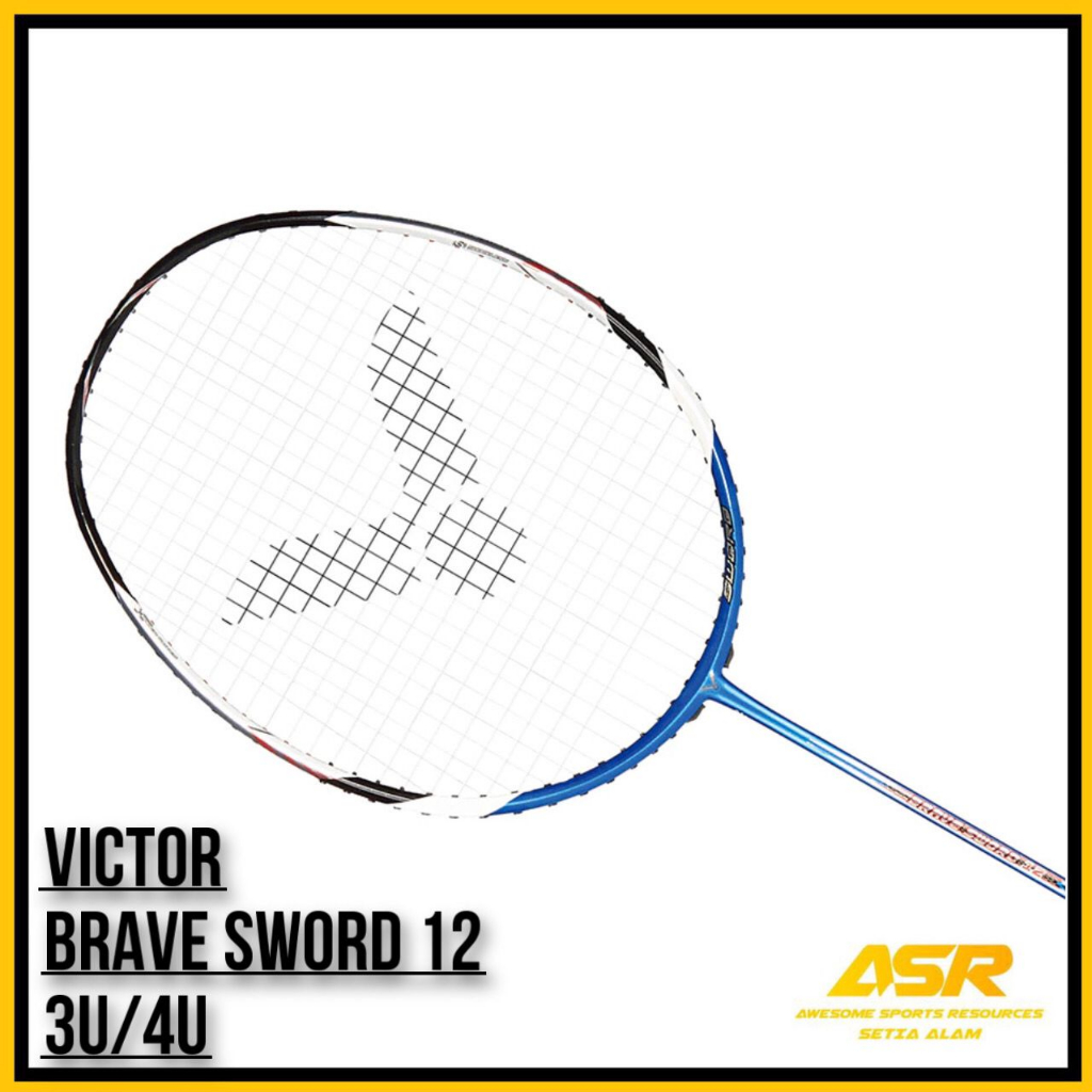 Victor Badminton Racket Brave Sword 12 / Raket Badmointon Victor Brave ...