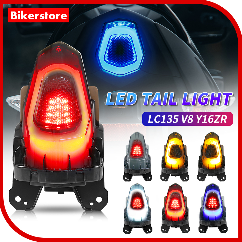 Y16ZR LC135 FI V8 Tail Lamp LED Brake Flash Light Y16 Brake Light ...