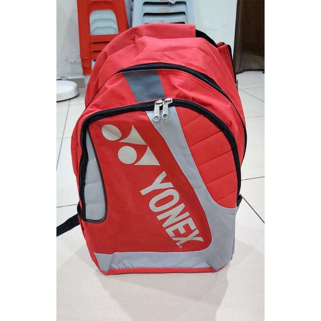 YONEX Backpack / Racket Bag - Red | Shopee Malaysia