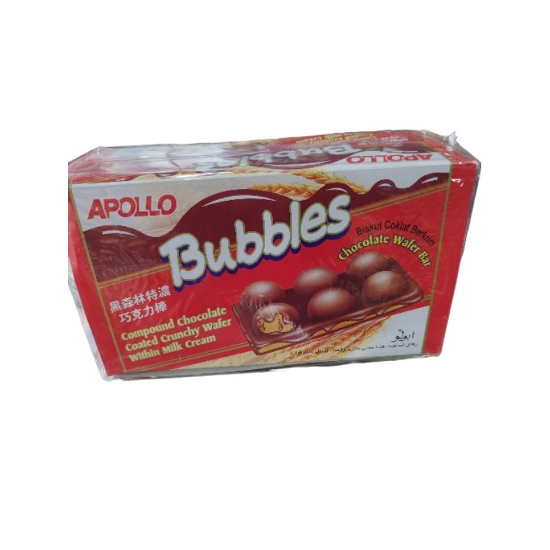 Apollo Bubble Chocolate Wafer Bar / Bar Wafer Coklat | Shopee Malaysia
