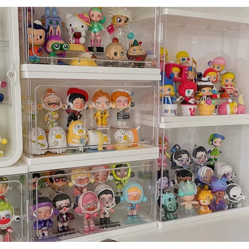 [Ready Stock] Transparent Display Box / Pop Mart Pop Display Box / 100% ...