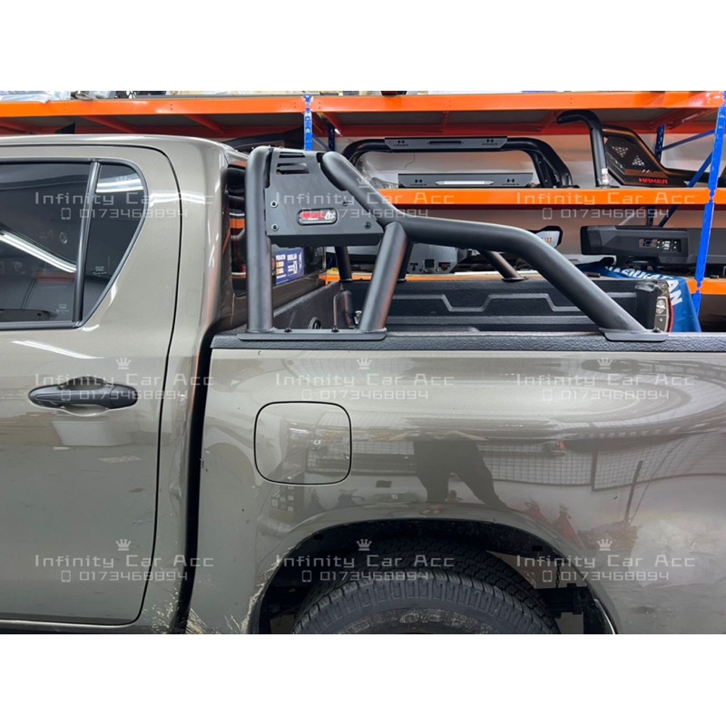 Toyota Hilux Rogue Rocco Revo Vigo BULL TRD Roll Bar Sport Bar With ...