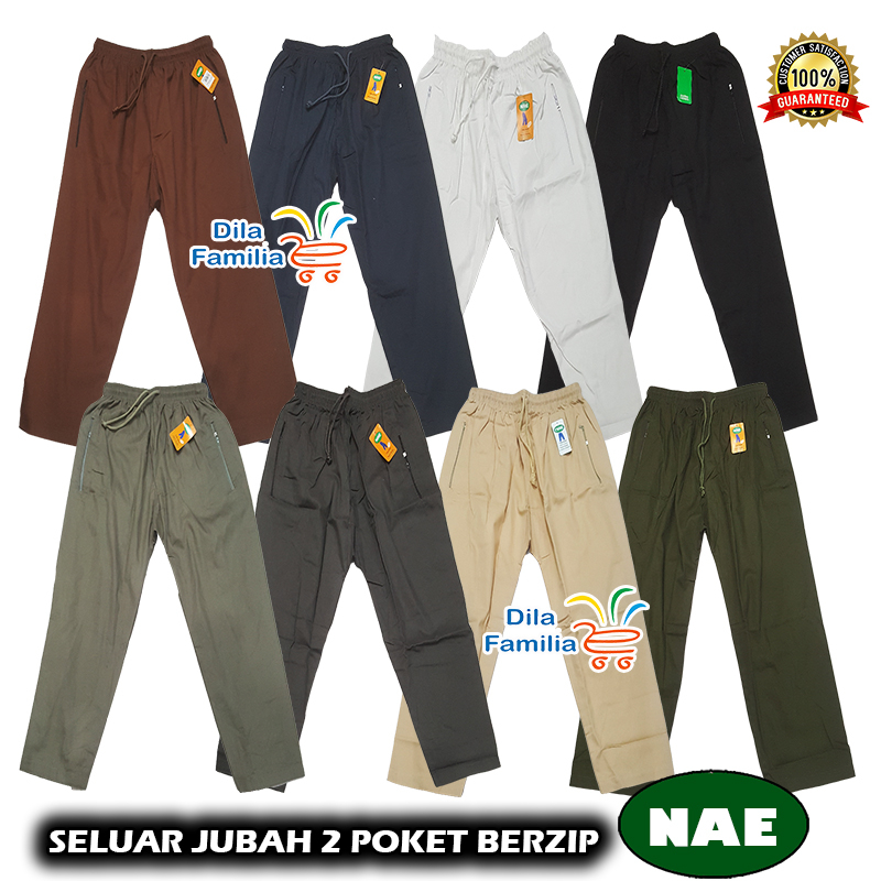 Seluar Jubah Kurta Umrah Haji Tabligh Brand NAE Solat Kain Cotton 2 ...
