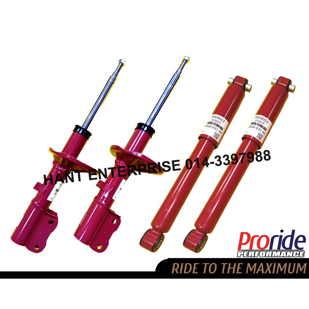 Proride Saga Iswara LMSS LMST Absorber Heavy Duty (1 car set) | Shopee ...