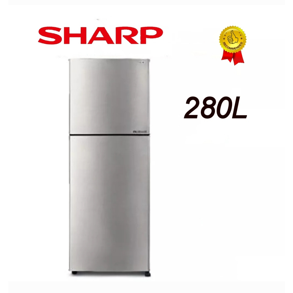 Sharp SJ2822MSS 280L 2 Door J-Tech Inverter Refrigelator (5 STAR) SAVE ...