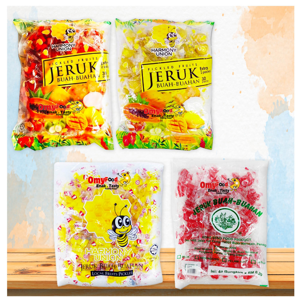 30pcs 40pcs Harmony Union Jeruk Buah-buahan, Local Fruit Pickle [Ambra ...