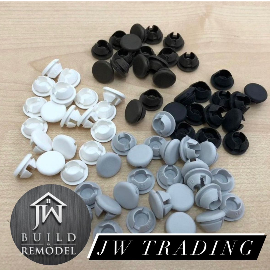 1000pc pack 3/8'' Rubber Cap Annular Rubber Mount Buffer Plugs DIY Home ...