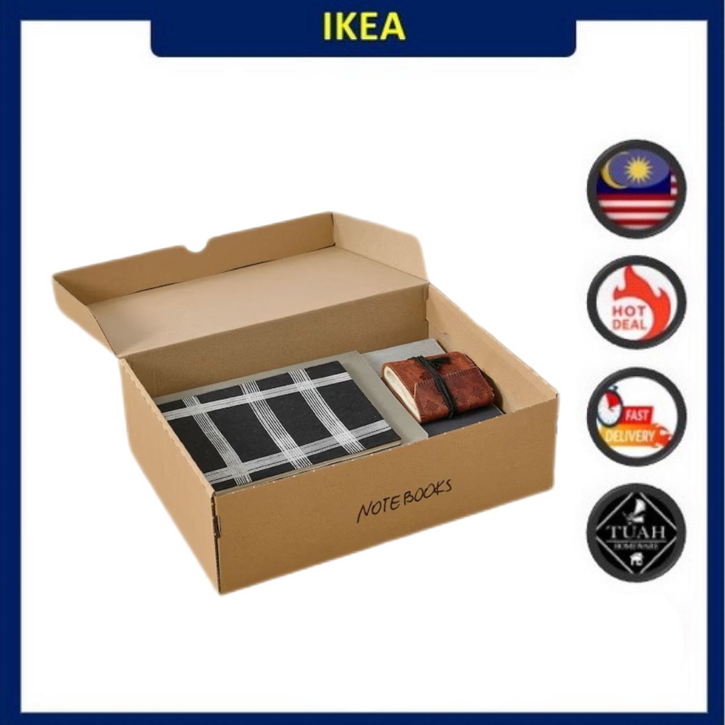 IKEA VATTENTRÅG / VATTENTRAG Box With Lid (32x23x10 cm) | Shopee Malaysia