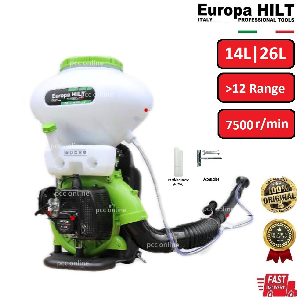 Europa Hilt 3WF-3A 14L|26L Mist-Duster|Mist Blower|Pump Racun|Pam Baja|Tabur Padi 41.7cc (2 ...