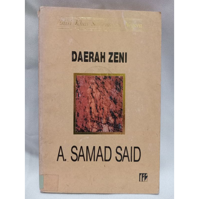 Daerah Zeni oleh A.Samad Said (Edisi Khas Sasterawan Negara) | Shopee ...