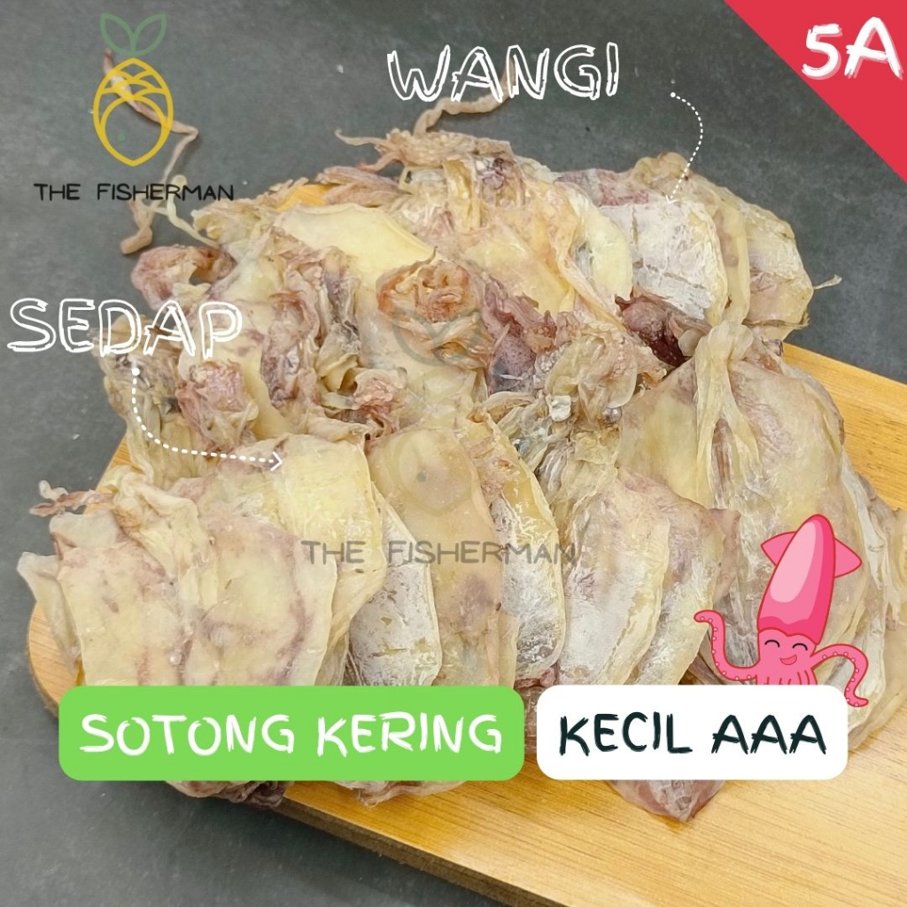 🐙 Sotong Kering Kecil Dried Cuttlefish Dried Sotong Kering 1kg Dried ...