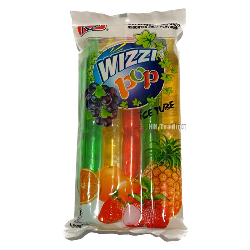 70g x 10’s RICO WIZZI POP ICE TUBE ASSORTED FRUIT FLAVOURED / AIS POP BERPERISA BUAH-BUAHAN ...