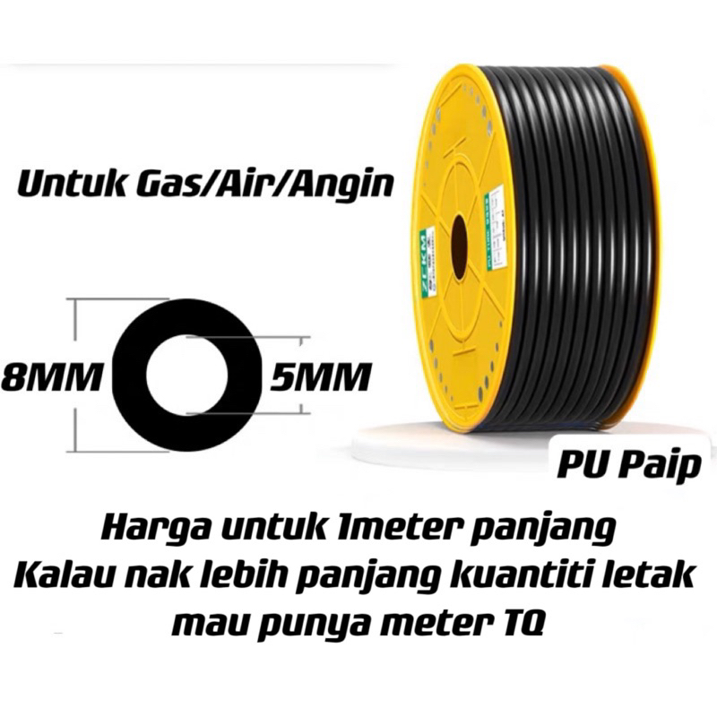 PU Pipe And Socket For Car Wash Pump/Compressor Pipe Untnk Air/Gas ...