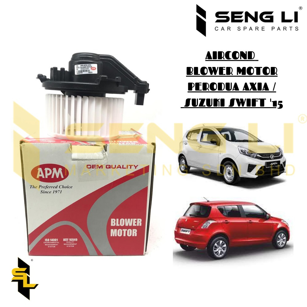 PERODUA AXIA / SUZUKI SWIFT 2015 AIRCOND BLOWER MOTOR APM | Shopee Malaysia