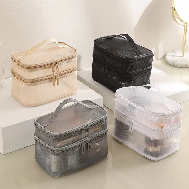 【𝗠'𝗦𝗜𝗔 𝗦𝗛𝗜𝗣 𝗢𝗨𝗧 𝟮𝟰𝗛𝗥𝗦】The Beauty Street Mesh Make Up Pouch Organizer ...