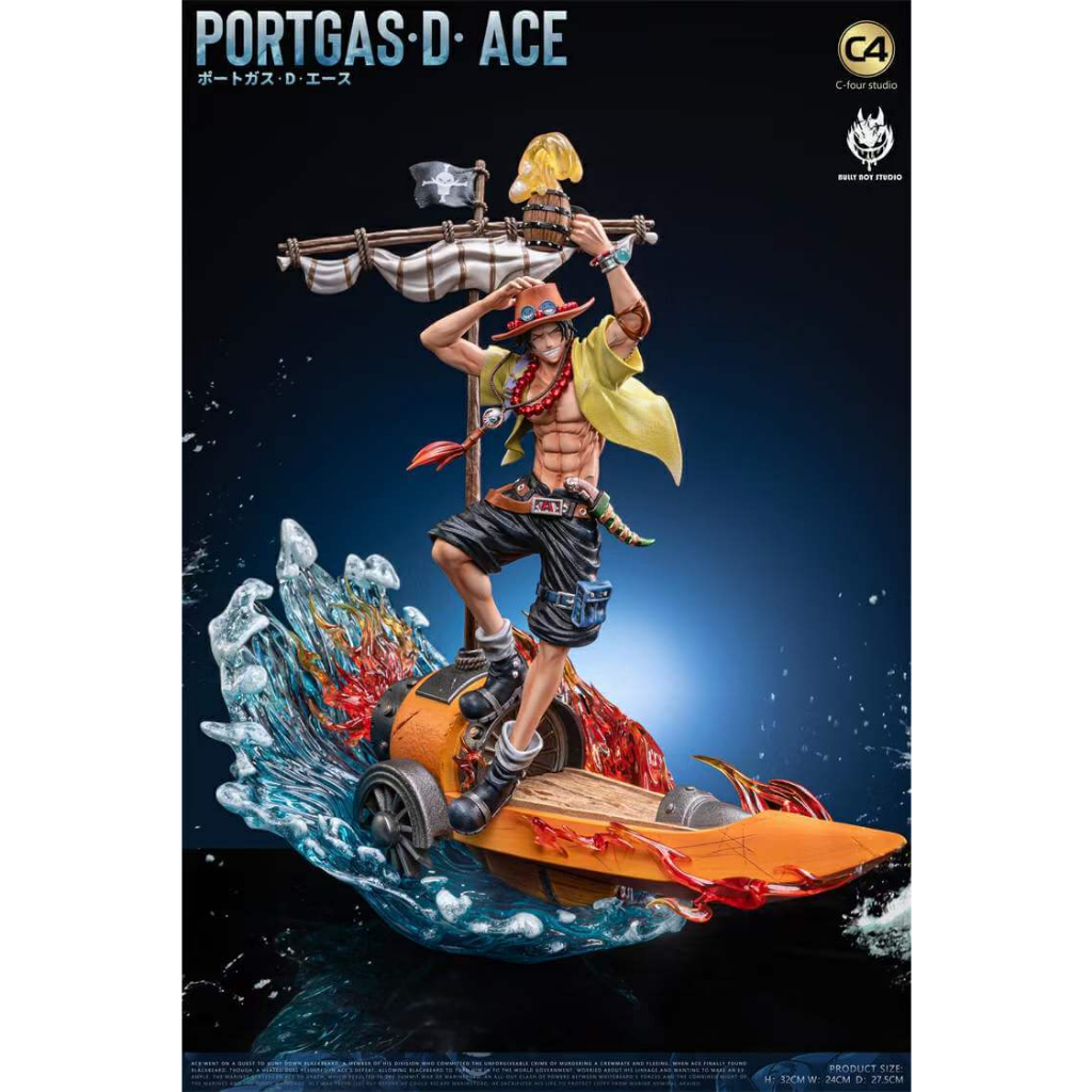 Bully Boy Studio x C4 Studios - One Piece Party Series 001 - Portgas D ...
