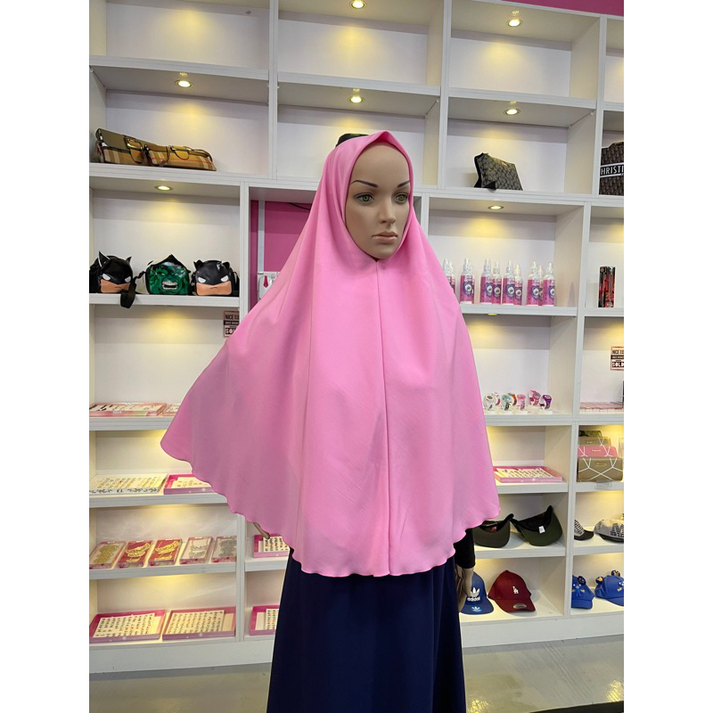 TUDUNG LABUH SEKOLAH AGAMA KOSHIBO PINK | Shopee Malaysia
