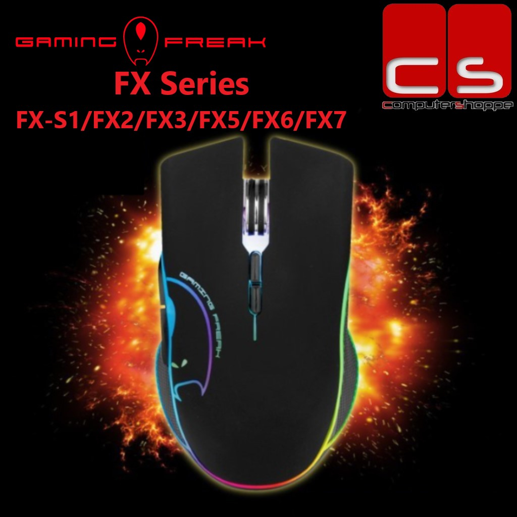 Gaming Freak FX Series USB RGB Gaming Mouse - FX-S1/FX2/FX3/FX5/FX6/FX7 ...